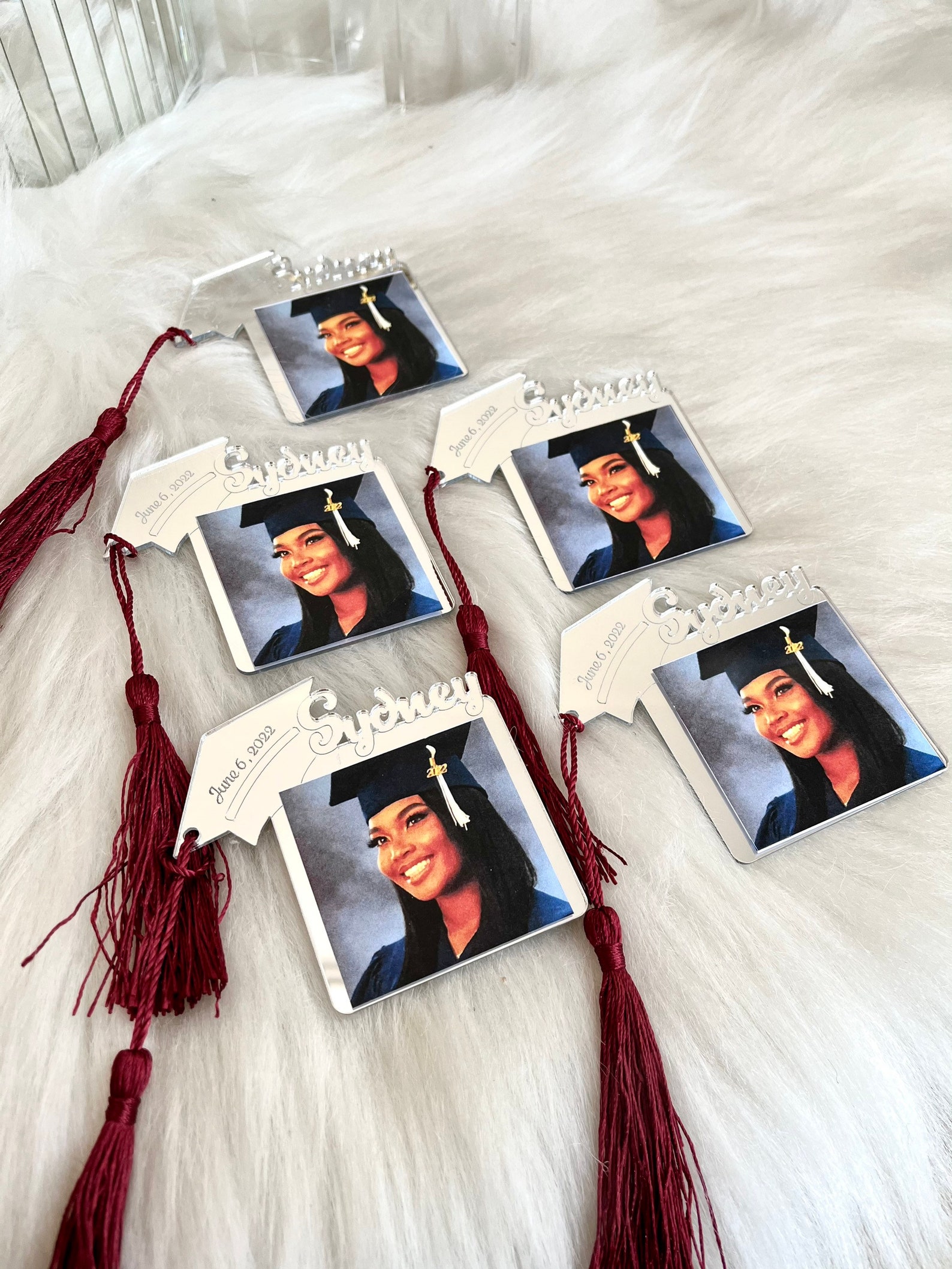 Custom Graduation Photo Magnet Graduation Cap Class of 2022 - Etsy