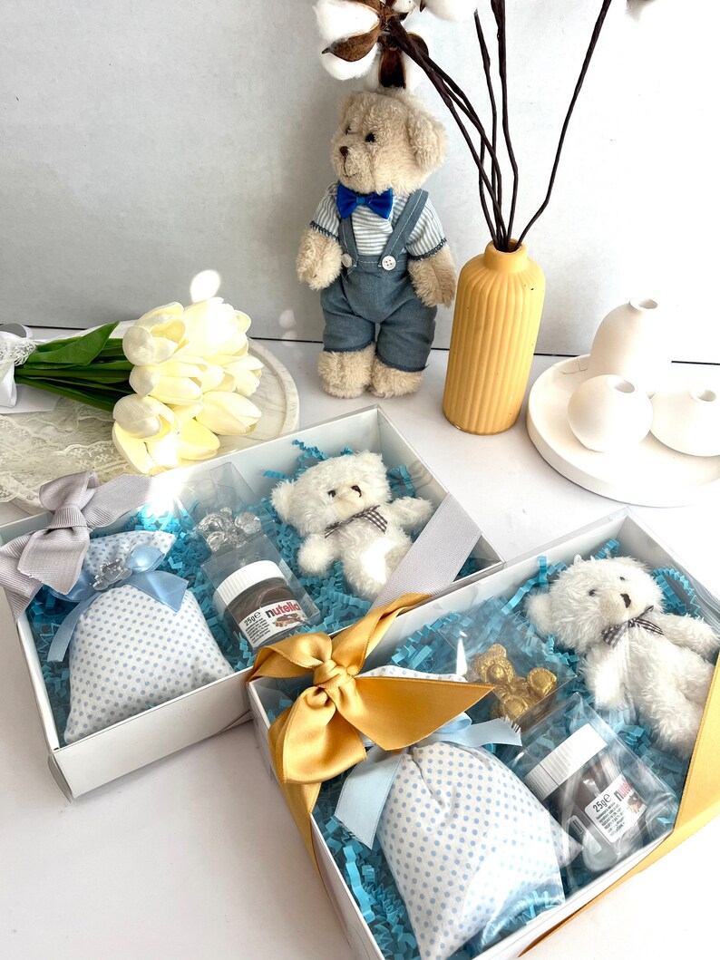 Teddy Bear Gift Set Teddy Bear Baby Girl Shower Set Teddy - Etsy