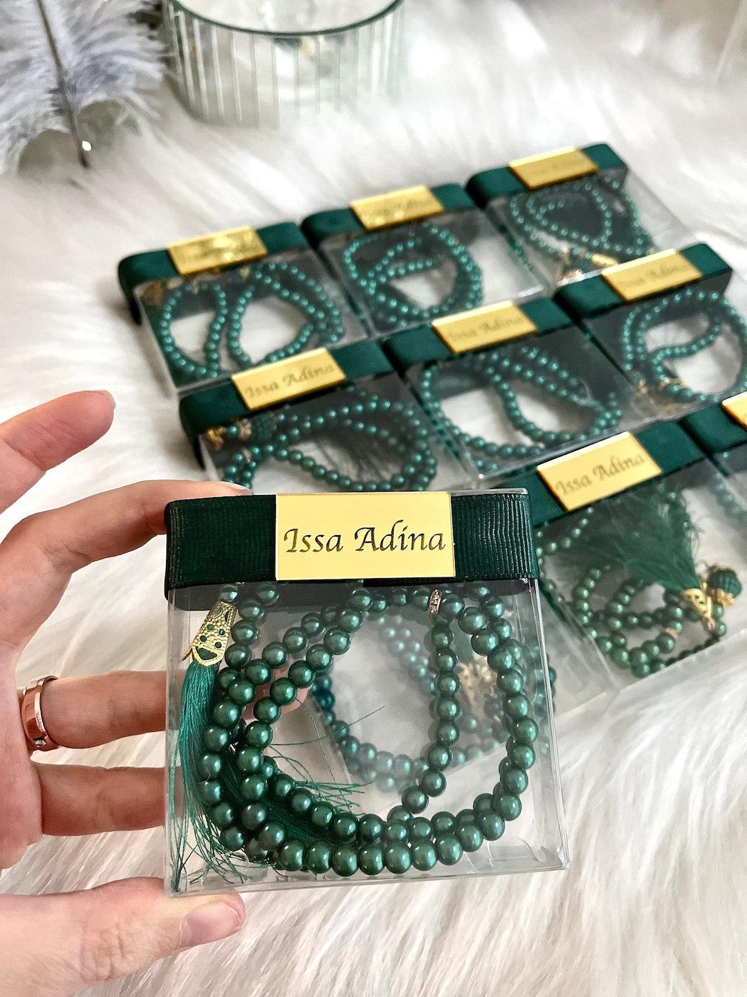 Custom Prayerbeads, Ramadan Gift, Custom Tasbih, Custom Tasbih Gift Set ...