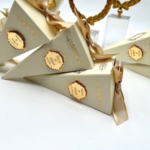 White Custom Cone Box Gift, Wedding Table Gift Boxes, Cupcake Box, 30th ...