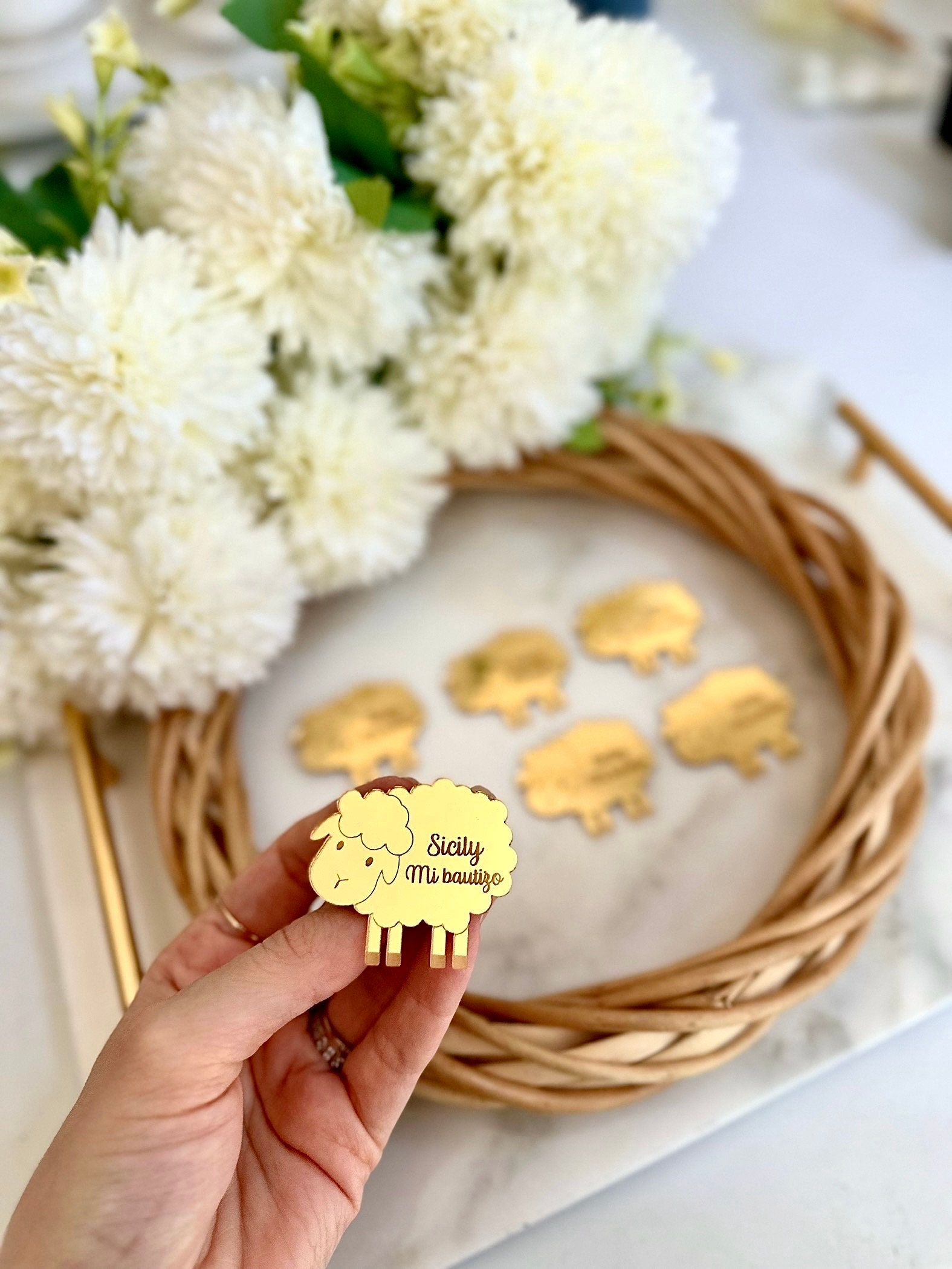 Custom Sheep Tags, Sheep Personalized Gifts, Lamb Birthday, Sheep Baby ...