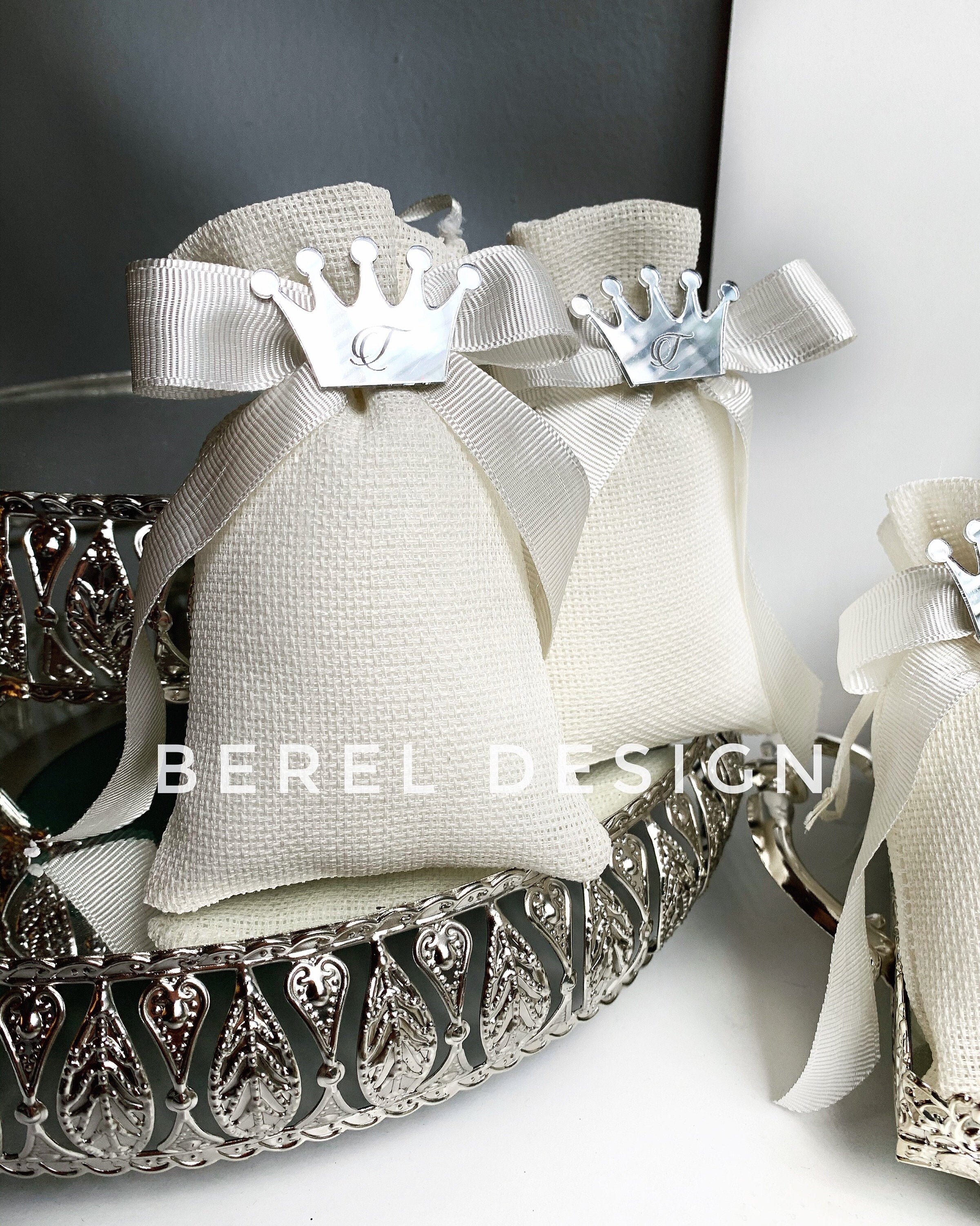 Custom White Sachet Bags Bridesmaid Gift Sachet Favors | Etsy