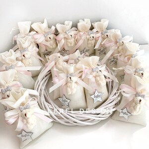 Custom Teddy Bear Sachet Bags, Baby Shower Gifts, Welcoming Baby Gifts ...