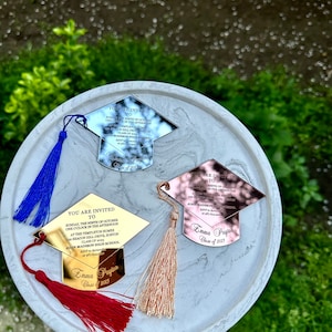 Custom Graduation Invitation Magnet, Graduation Cap, Class of 2024 ...