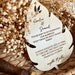 Boheme Wooden Leaf Invitation, Rustic Wedding Card, Wood Save the Date ...