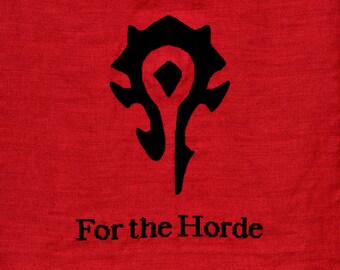 Horde banner | Etsy