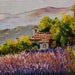 Plum Painting Fruit Art Brunch of Plum Tree Oil Painting on Canvas ...
