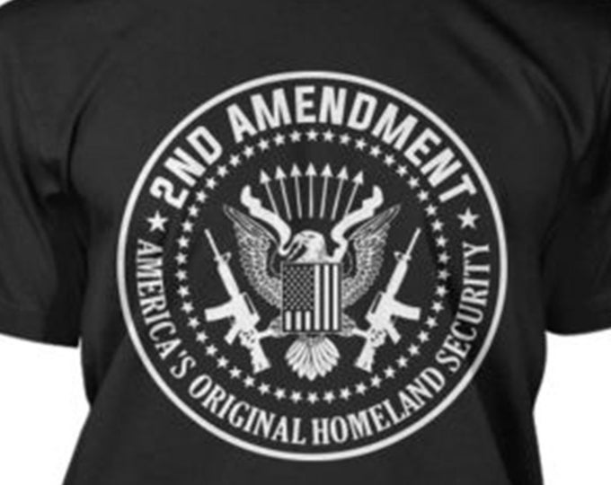 2nd second Amendment Homeland Security Patriotic T Shirt New Graphic ...