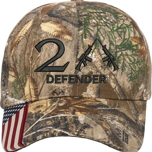 2nd Amendment Defender Embroidered Baseball One Size Fits All ...