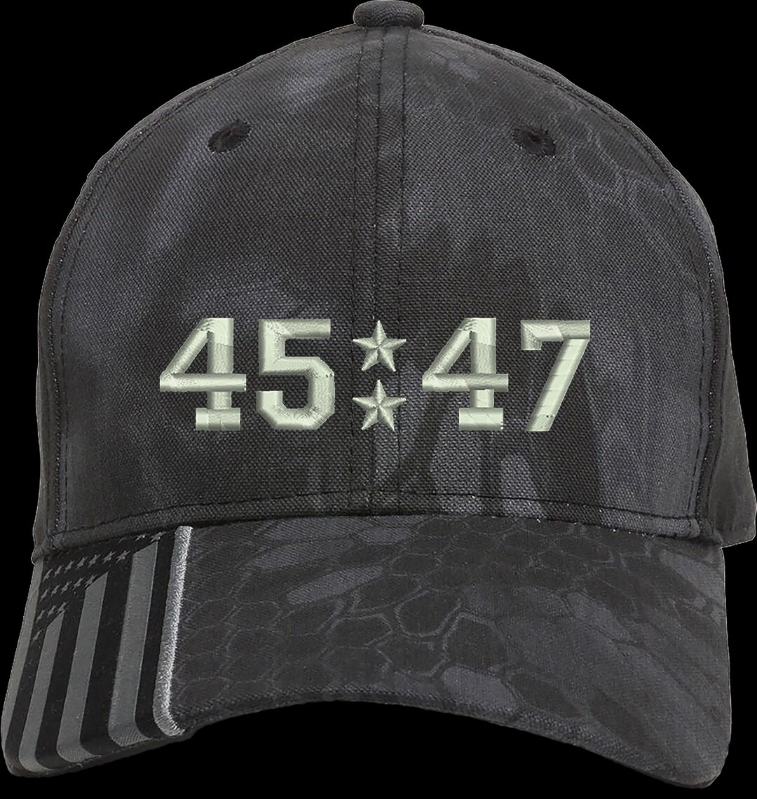 Trump Only 45/47 Embroidered Structured Adjustable One Size Fits All ...