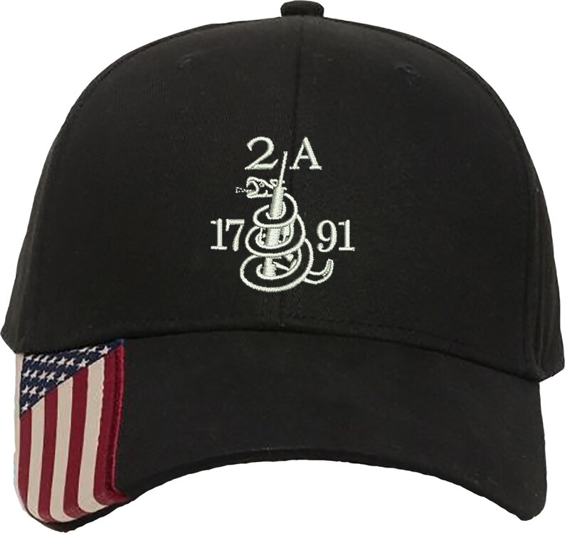 Gun 2A 1791 2nd Amendment Embroidered Baseball One Size Fits - Etsy