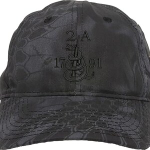 Gun 2A 1791 2nd Amendment Embroidered Baseball One Size Fits All ...