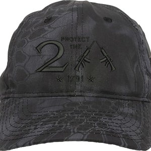 Protect the 2nd Amendment 1791 Embroidered Baseball One Size Fits All ...