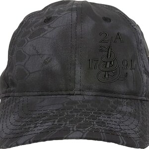 Side Gun 2A 1791 2nd Amendment Embroidered Baseball One Size Fits All ...