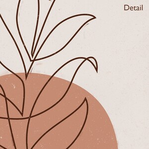 Botanical Prints Set of 2, Boho Wall Decor, Boho Botanical Print, Boho ...