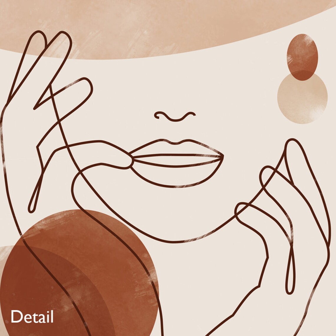 Abstract Face Line Art Print Woman Face Line Drawing - Etsy