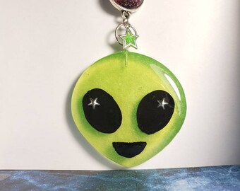 Alien keychain | Etsy