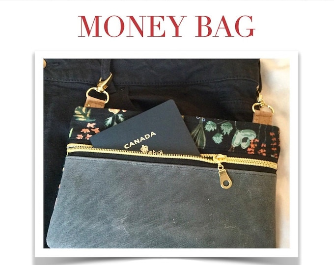 MONEY BAG Pattern for a Waist/hip/cross Body Bag - Etsy