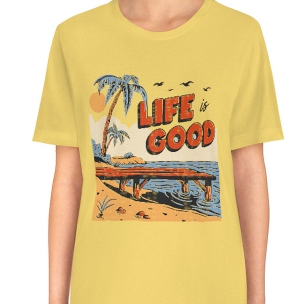 Life is Good Vintage T Shirt - Etsy