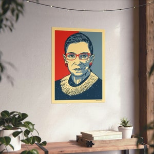 Ruth Bader Ginsburg Poster RBG, 18 X 24 Inches, 12 X 16 Inches - Etsy