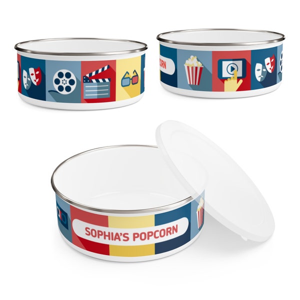 Personalized Popcorn Bowl - Shop Online - Etsy