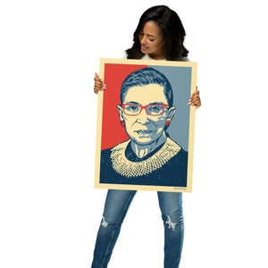Ruth Bader Ginsburg Poster RBG, 18 X 24 Inches, 12 X 16 Inches - Etsy