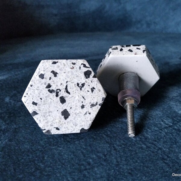 Concrete Knobs - Etsy