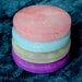 Set of 4,alabaster Round Marble Coasters,natural Stone Coasters,diy ...