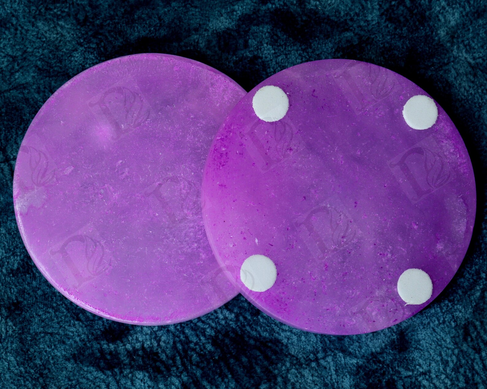 Set of 4Alabaster Round Marble Handmade Coasters or Natural | Etsy