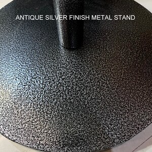 14.5 Natural White Marble Abalone Shell Inlay Round Coffee End Table ...