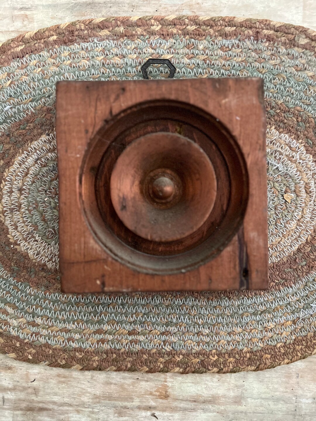 Salvaged Antique Architectural Bullseye Rosette Trim Block - Etsy