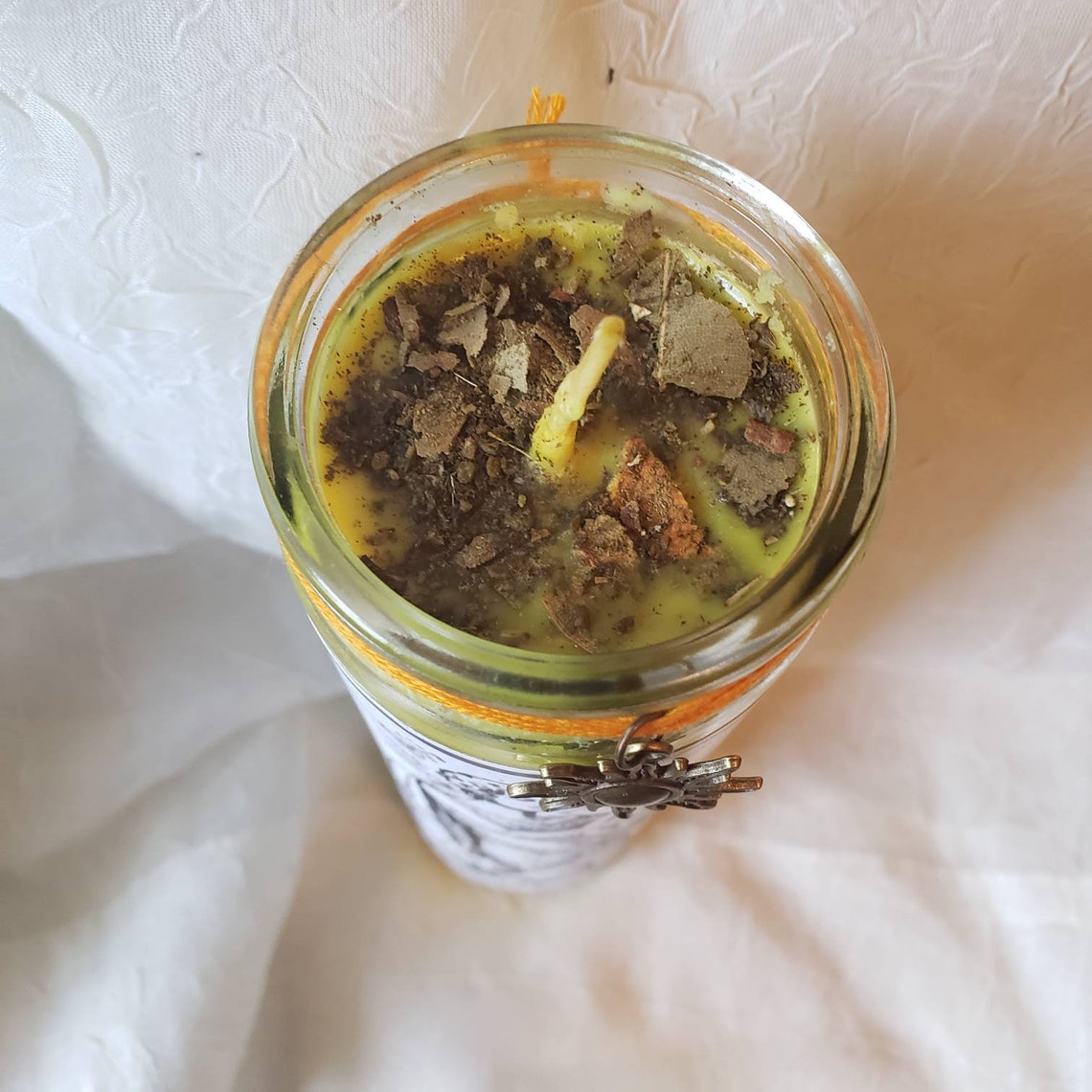 8 handmade Greek god Apollo candle w/ Sun charm. Scented | Etsy