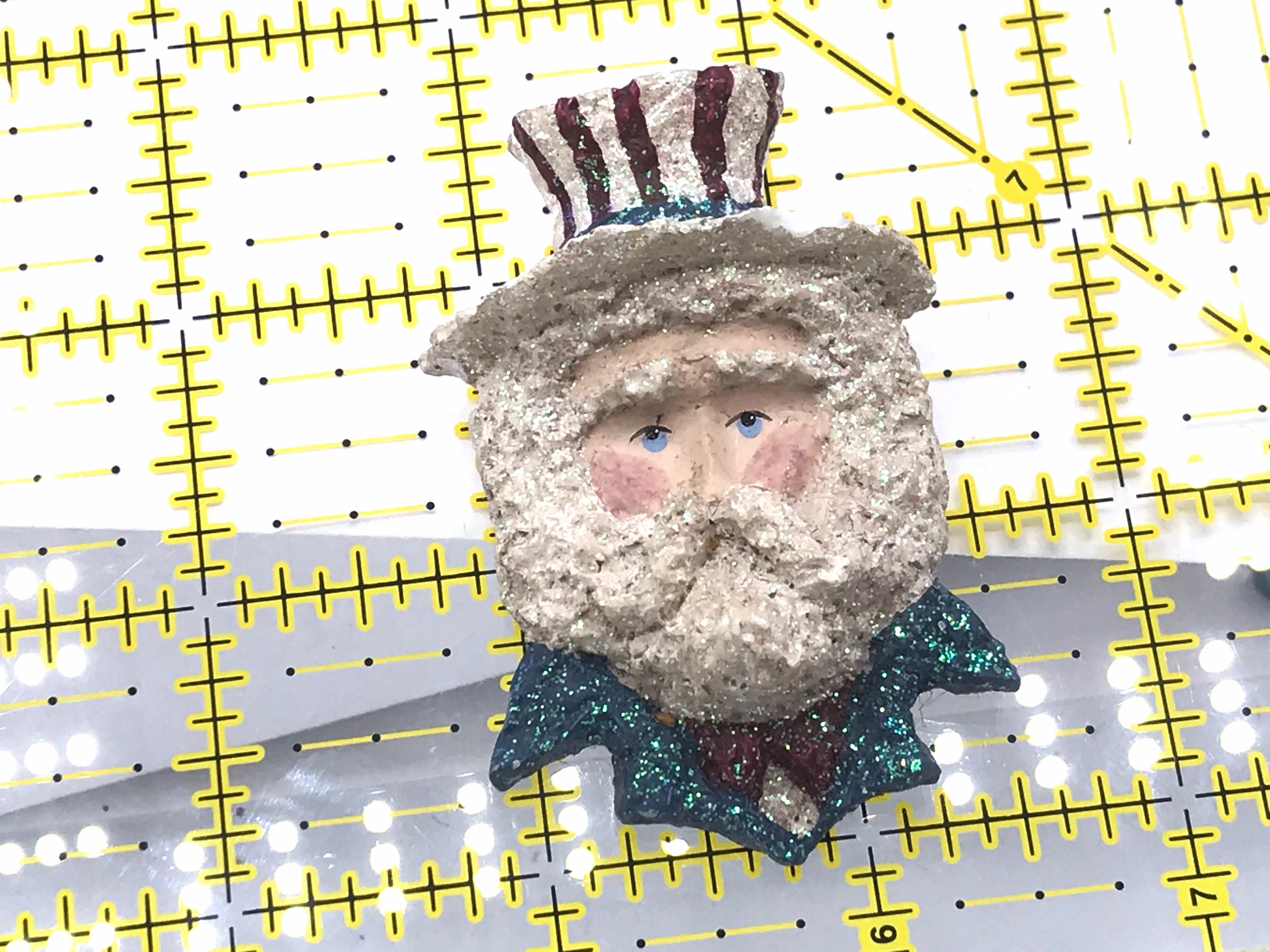 Vintage Uncle Sam Brooch by Enesco and Linda Lindquist. - Etsy