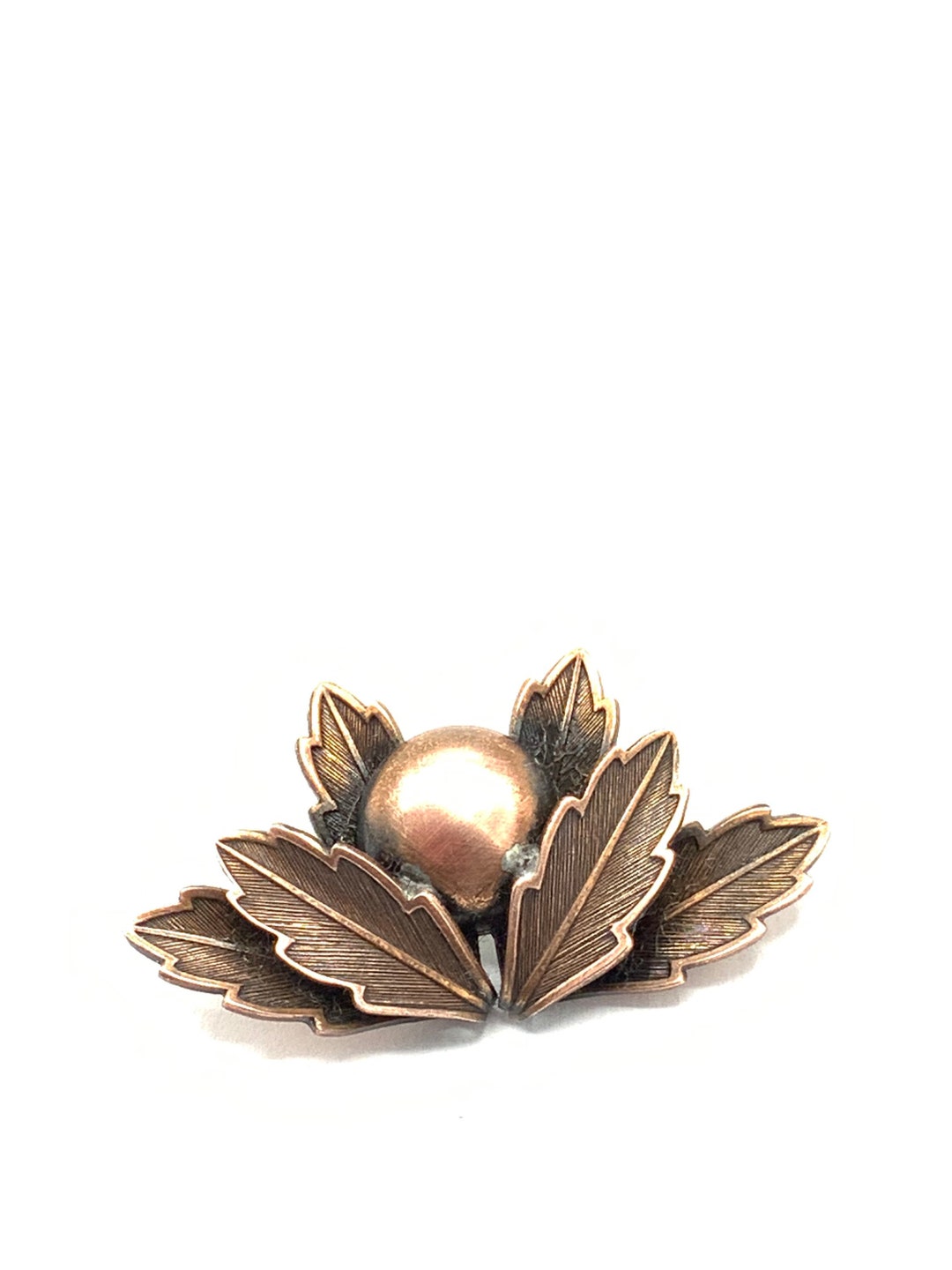 Gorgeous Vintage Copper Brooch. - Etsy
