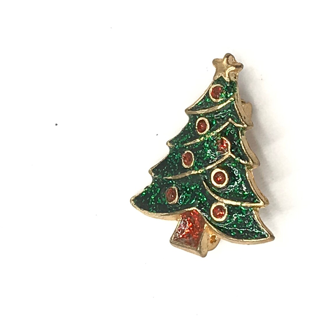 Vintage Christmas Tree Brooch Multicolored Small. - Etsy