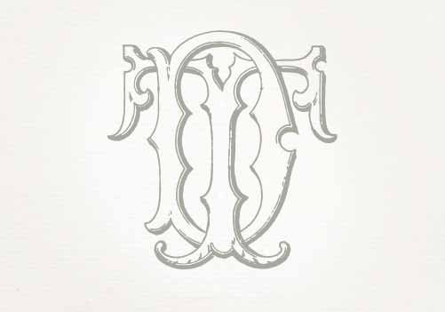 Vintage Wedding Monogram DT TD - Wedding Invitation, Digital Download ...