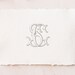 Buy Vintage Wedding Monogram SC CS Wedding Invitation, Digital Download ...