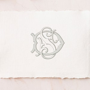 Vintage Wedding Monogram DS SD - Wedding Invitation, Digital Download ...
