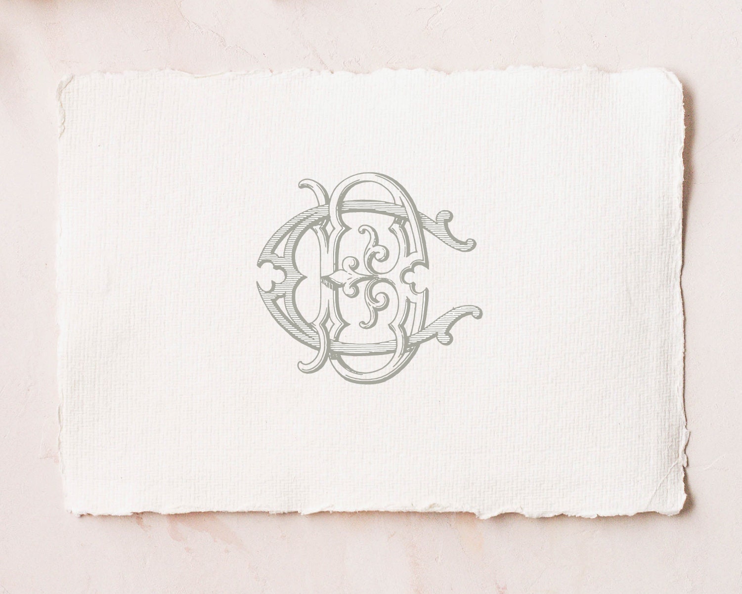 Vintage Wedding Monogram CD DC - Wedding Invitation, Digital Download ...