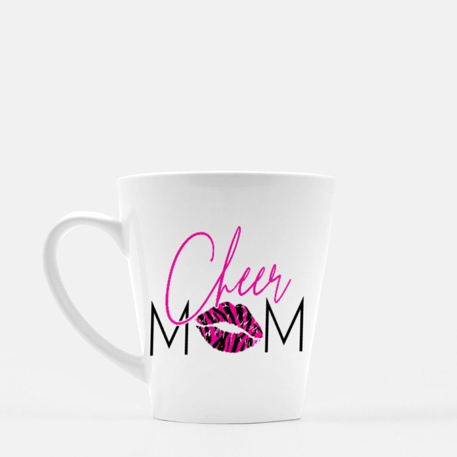 Cheer Mom Coffee Mug, 12oz Latte Mug, Cheerleading Gift - Etsy