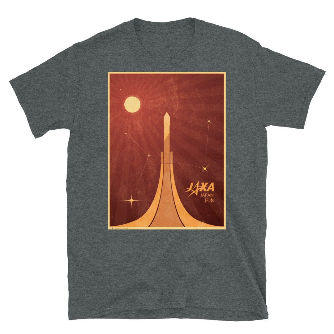 JAXA Japanese Space Agency T-shirt - Etsy