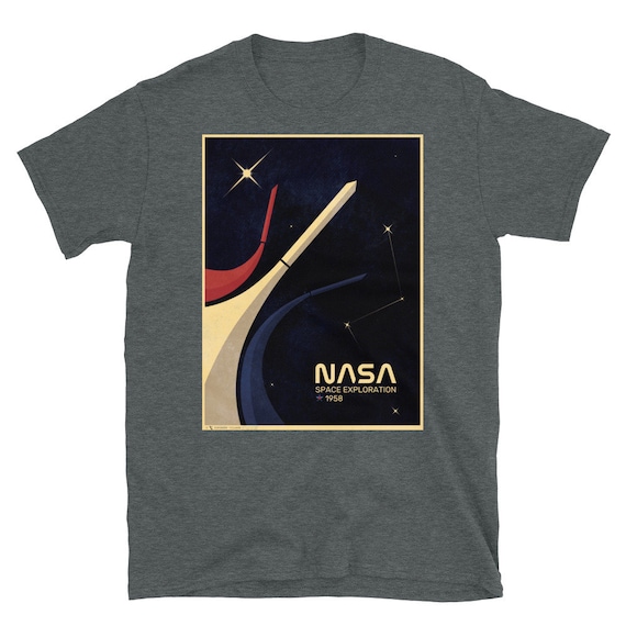 NASA Rocket Space Exploration T-shirt - Etsy