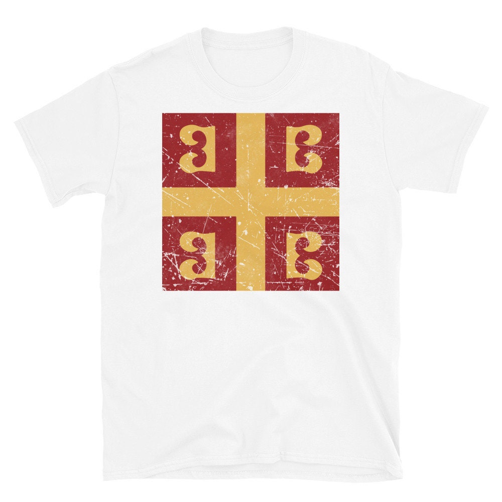 Byzantine Empire Cross Roman Flag T-shirt - Etsy
