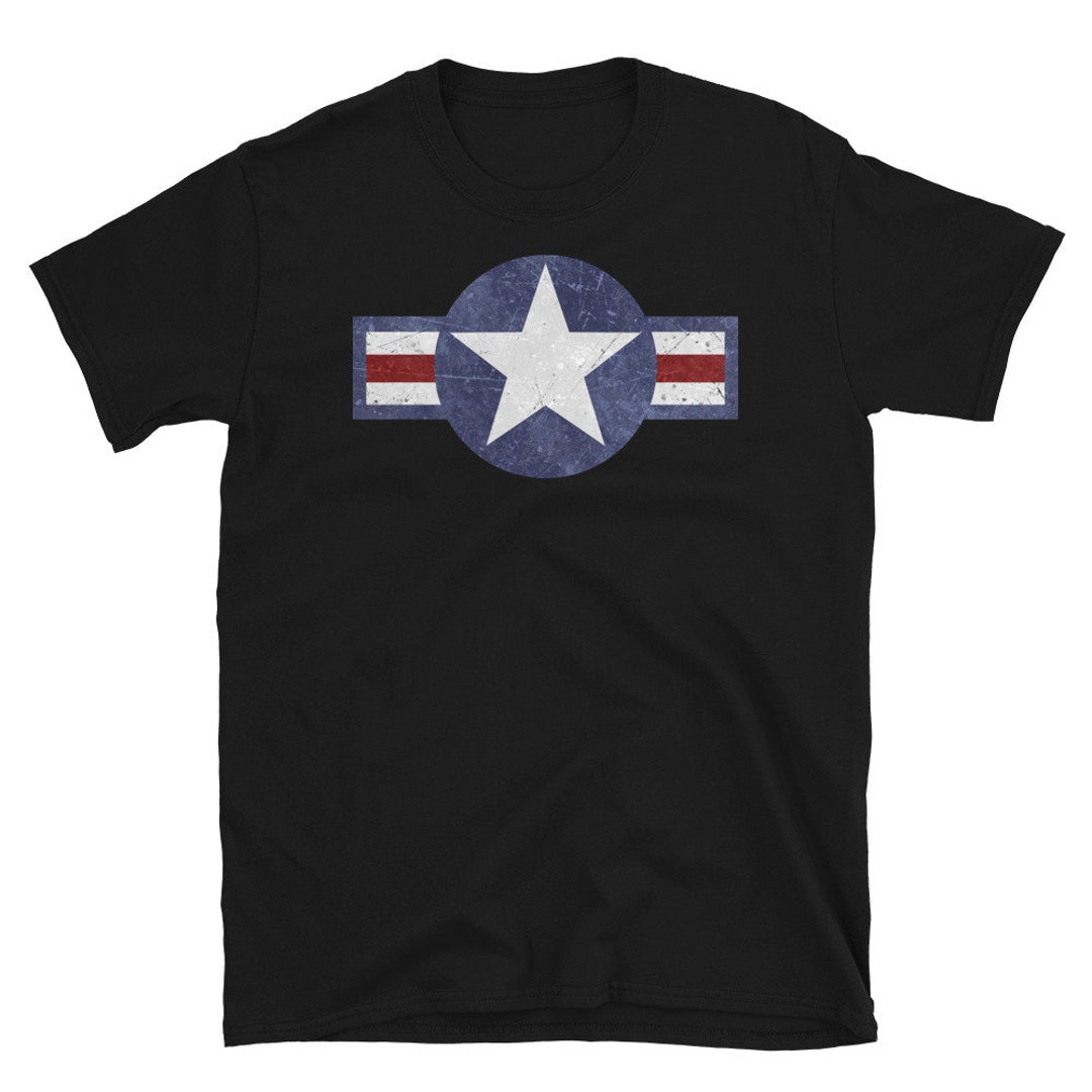 USAF US Air Force Star Roundel T-shirt - Etsy