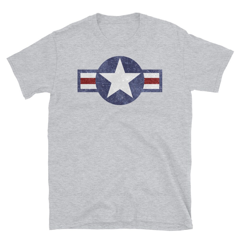 USAF US Air Force Star Roundel T-shirt - Etsy