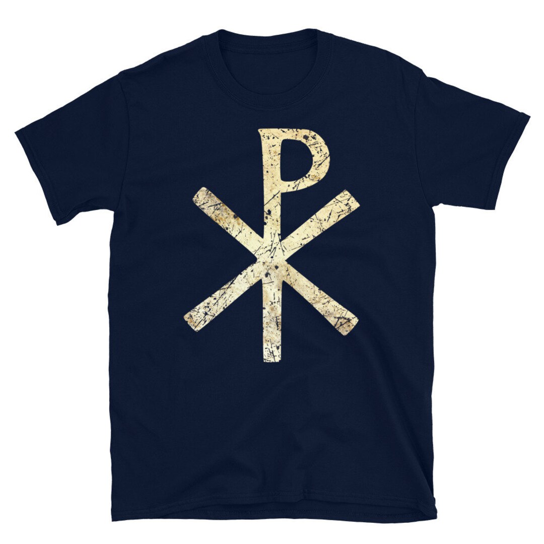 Chi Rho Christian Orthodox Symbol T-shirt - Etsy