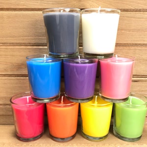 Set of Colored Spell Candles, 9 Soy Spell Candle, Wiccan Candle, Ritual ...