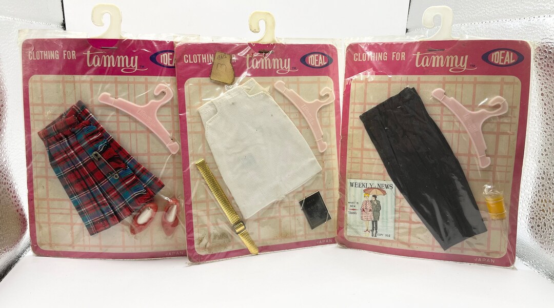 Clothing for Ideal Tammy Doll NRFP 3 X Fashion Paks - Etsy
