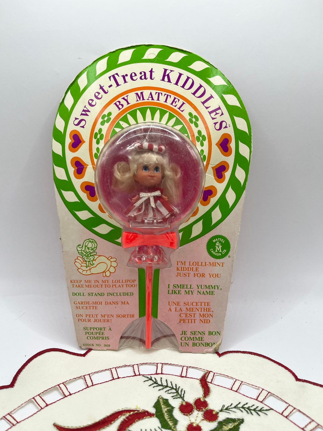 Sweet-treat Kiddles by Mattel 1969 Lollipop-mint NOS - Etsy
