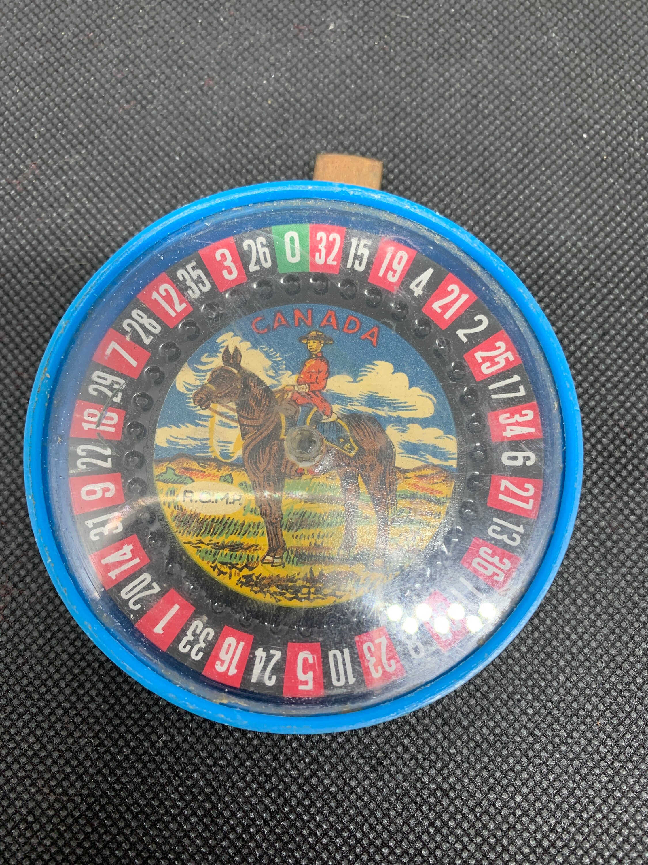 Vintage Pocket Roulette Souvenir Game RCMP - Etsy UK